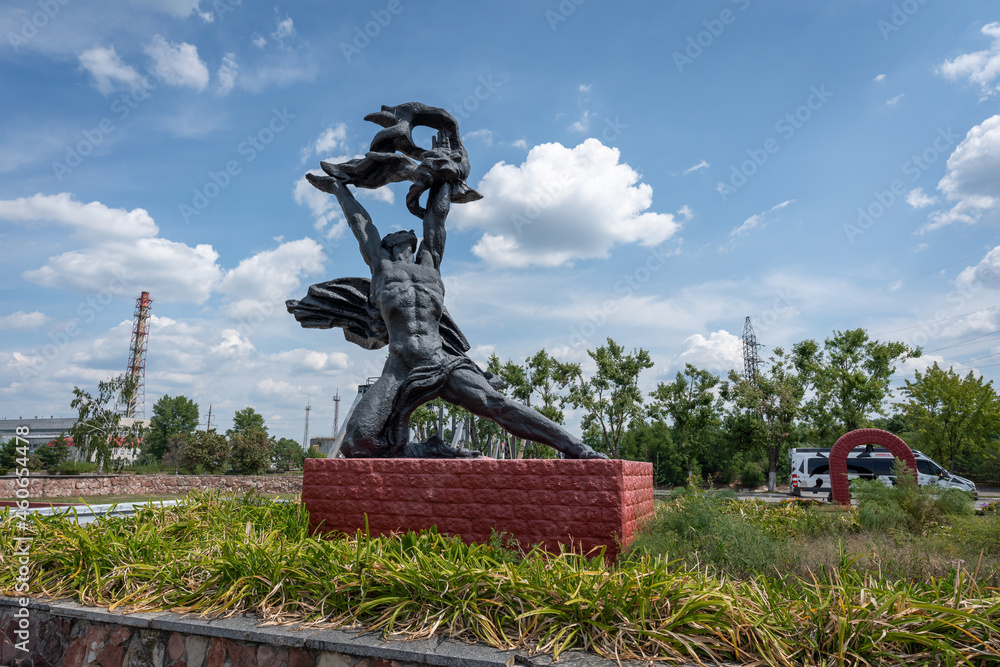 Prometheus Sculpture at Chernobyl Nuclear Power Plant - Chernobyl ...