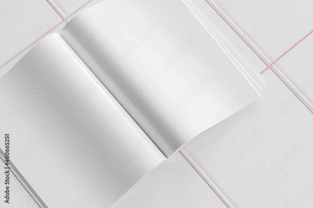 blank magazine Stock Photo | Adobe Stock