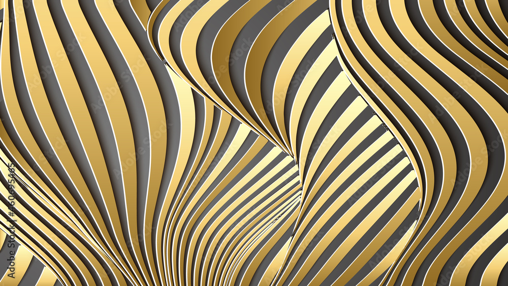 Luxury gold background. Wavy gold landscape consept of gold vector ...