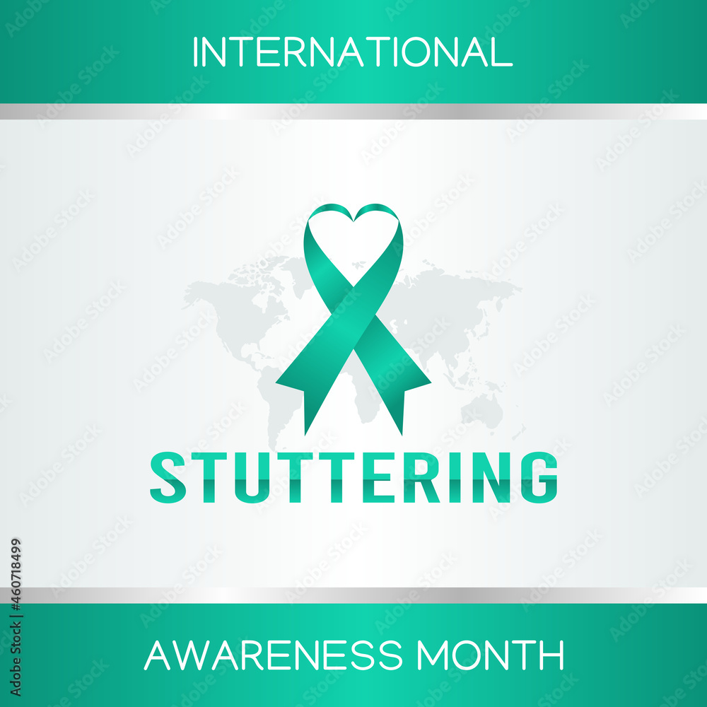 vector graphic of international stuttering awareness month good for ...