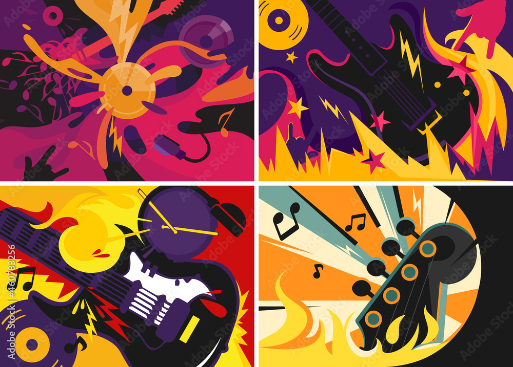 Rock Band Banners