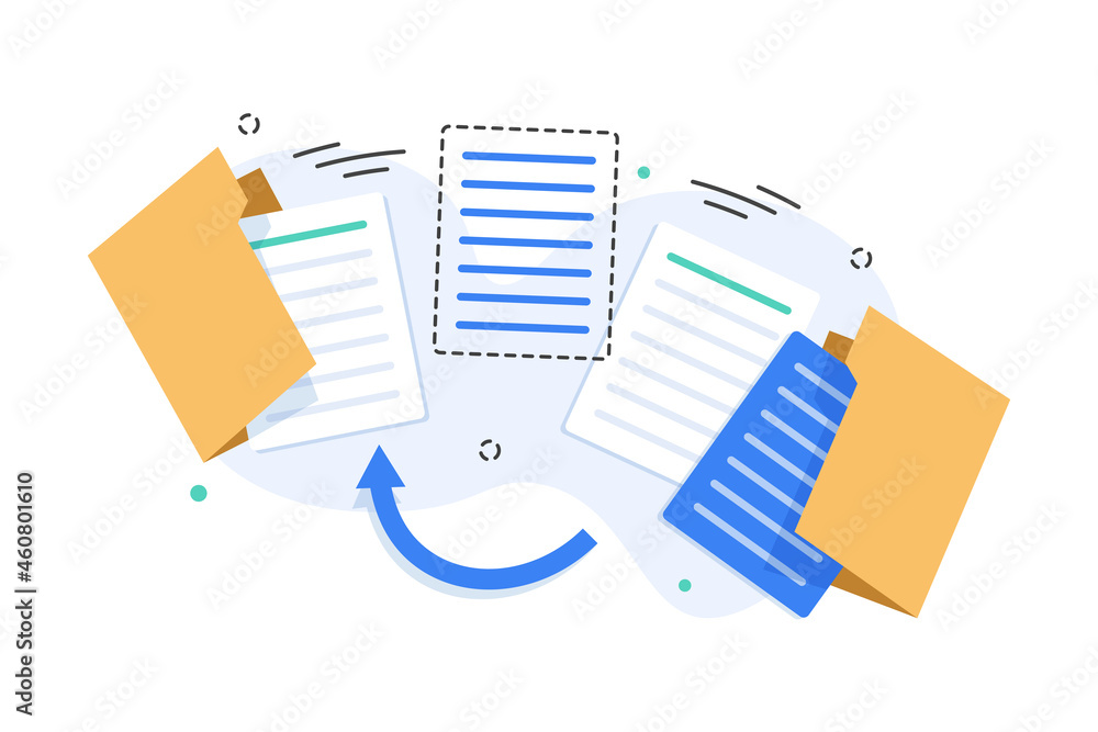 Flat Open Folder Icon