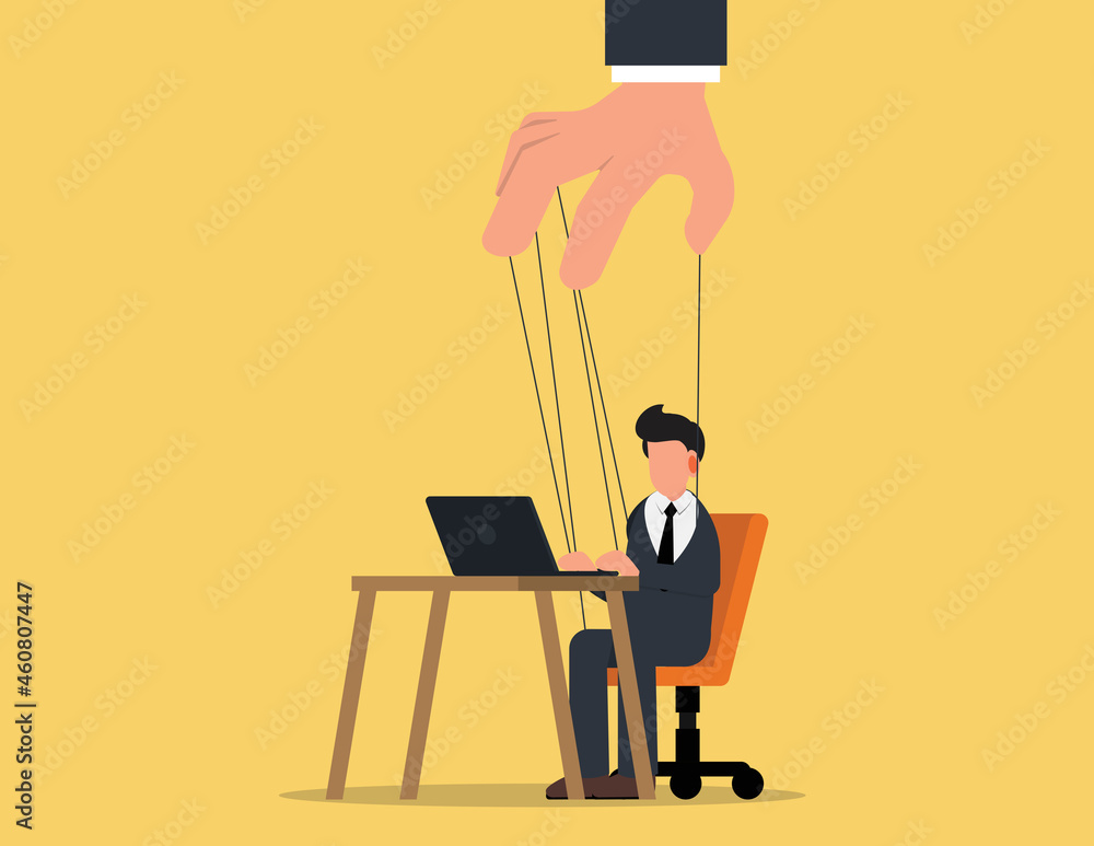 Employees controlled by business entities. exploitation, domination ...