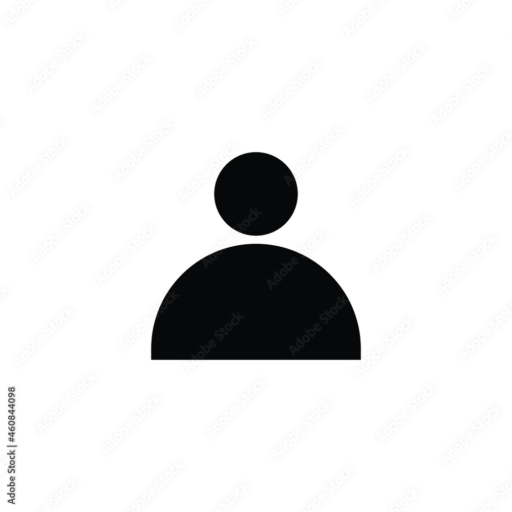 User icon. Profile user icon silhouette. user silhouette. Person icon ...