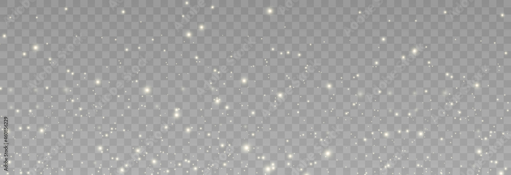 Stockvector Dust sparks, sparks glitter, star night sky. Dust shine ...