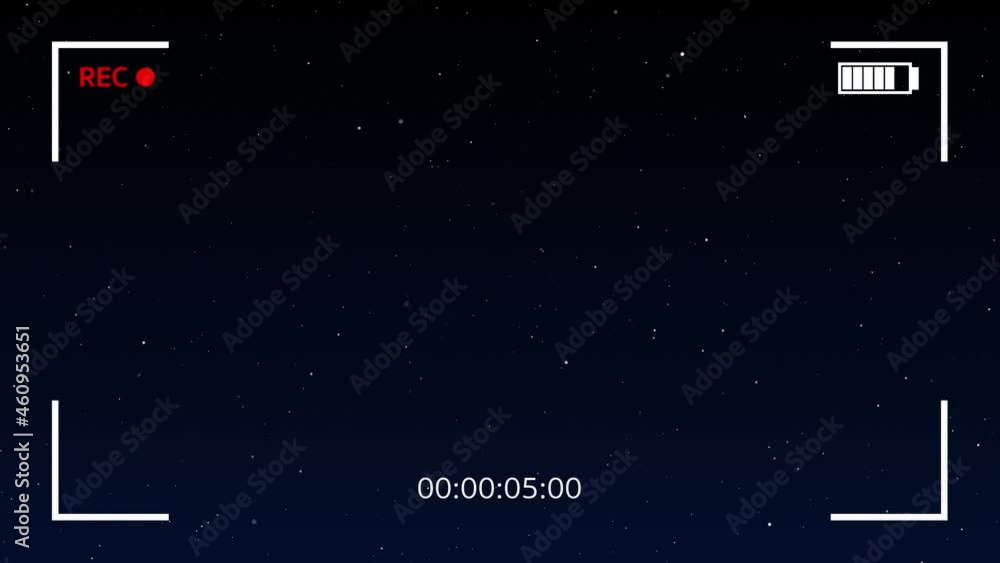 shinny stars animation on sky background. Graphic overlay effect with ...