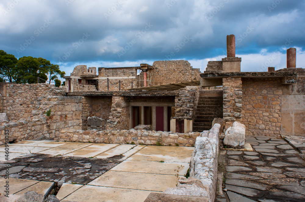 Greek Labyrinth Ruins