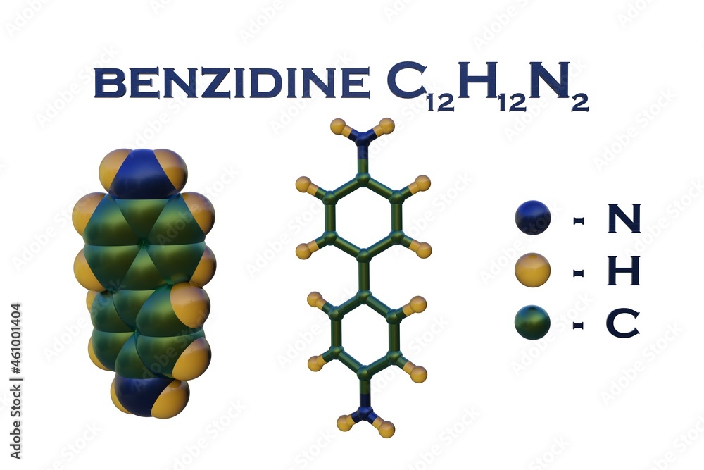 Ilustracja Stock: Structural chemical formula and molecular model of ...