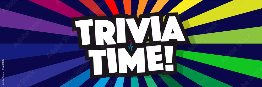 Trivia time Stock Vector | Adobe Stock