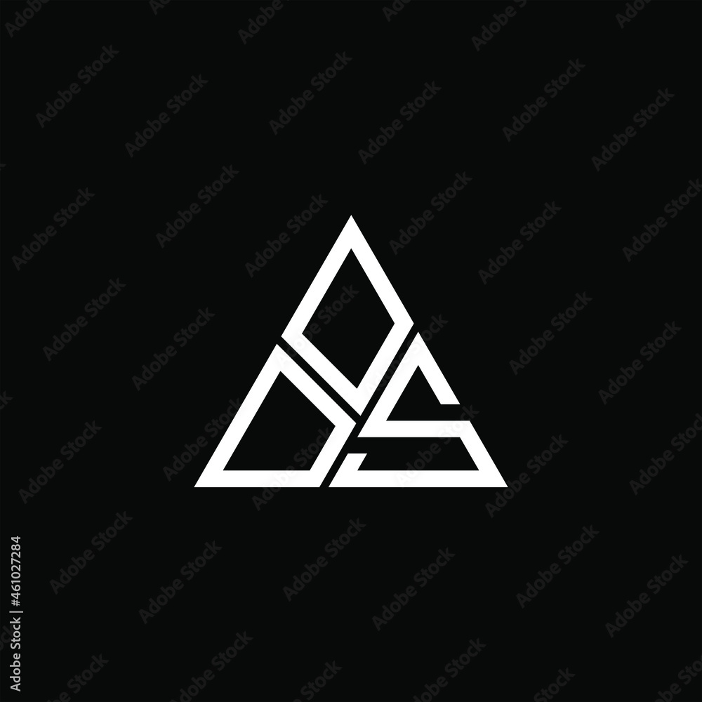 DDS letter logo creative design. DDS unique design, OOS letter logo ...