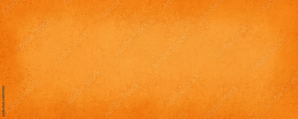 Orange background for halloween or fall with old vintage texture grunge ...