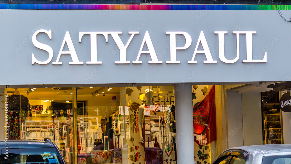 Facade of newly opened Satya Paul, a renowned brand of clothes at South ...