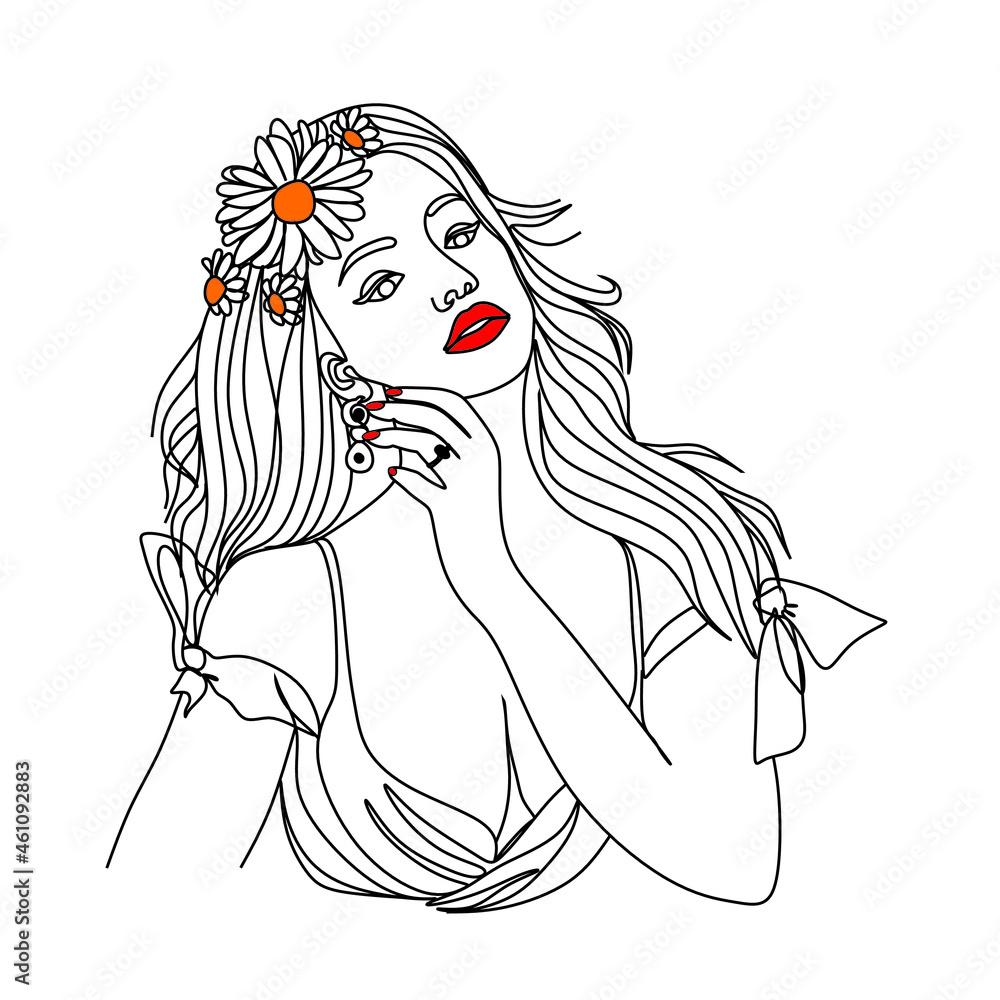 Line Art One Line Line Drawing Minimal Logo Minimal Woman Art Line