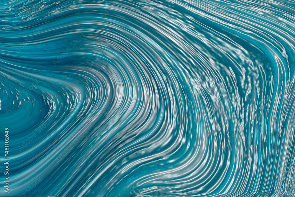 Abstract blue background with water waves effect Stock Illustration ...