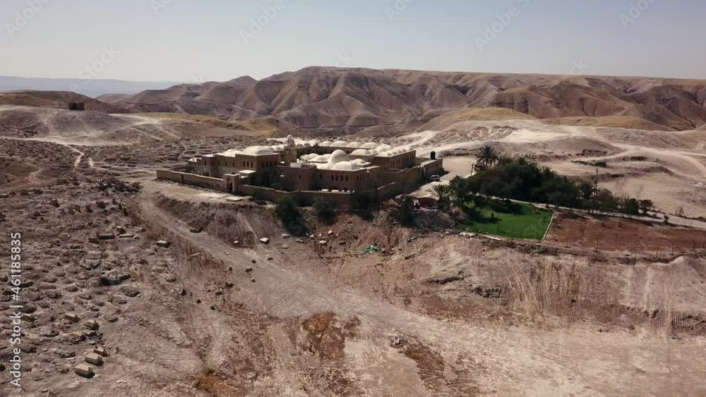 Nabi Musa, Prophet Moses burial site in Judean desert, Stock Video ...
