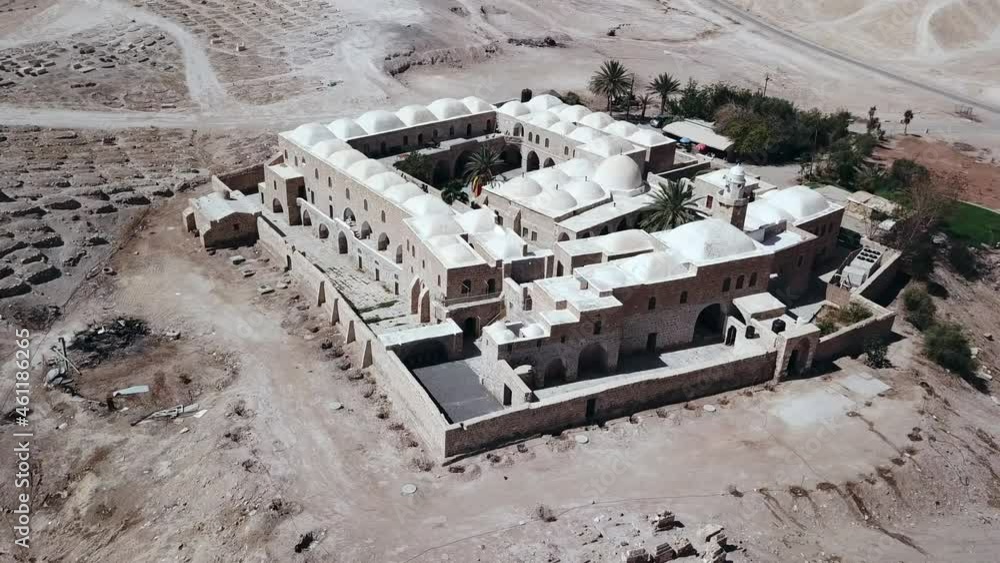 Nabi Musa, Prophet Moses burial site in Judean desert, Stock Video ...