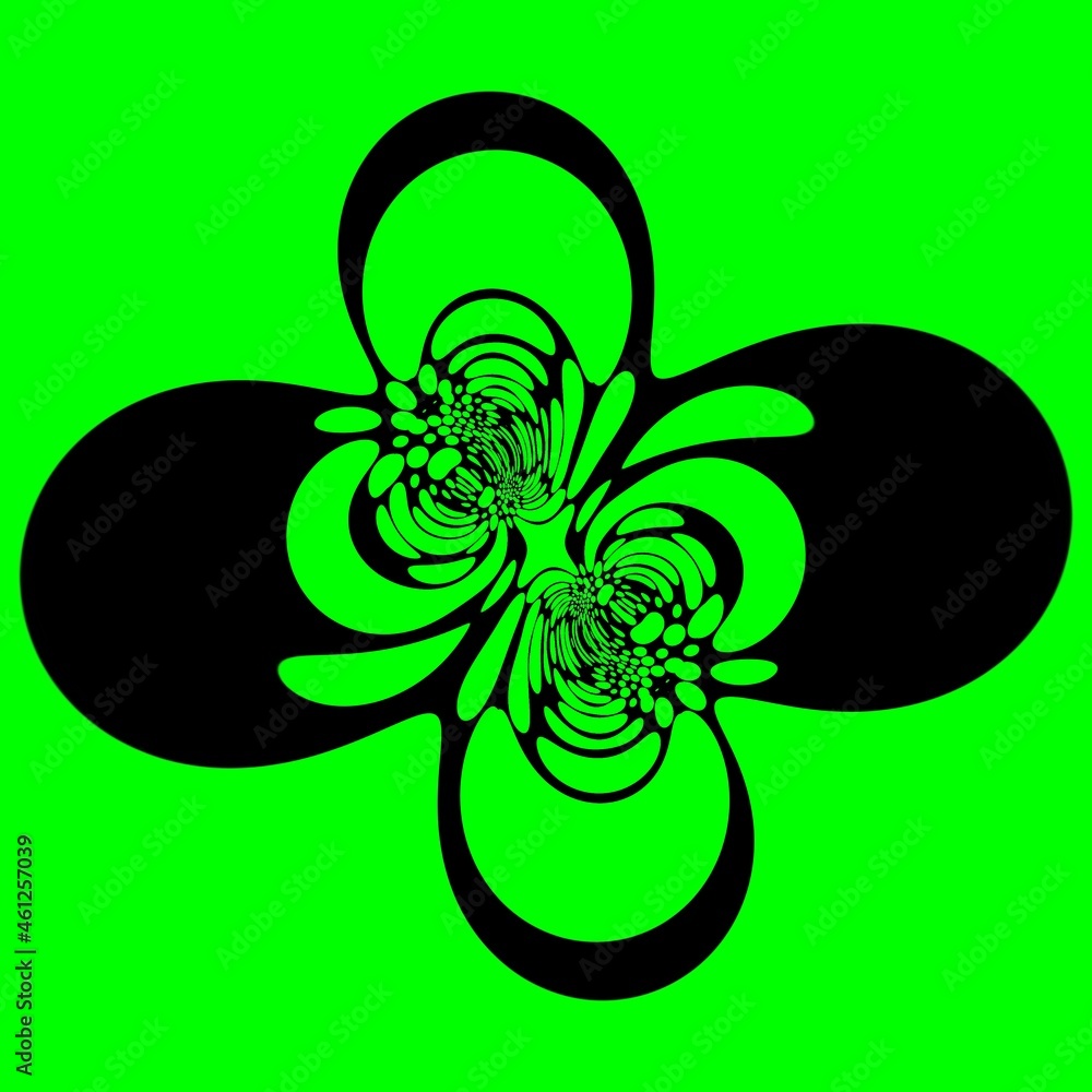 unspoken communication concept from curved doodle cartoon cyclone style ...