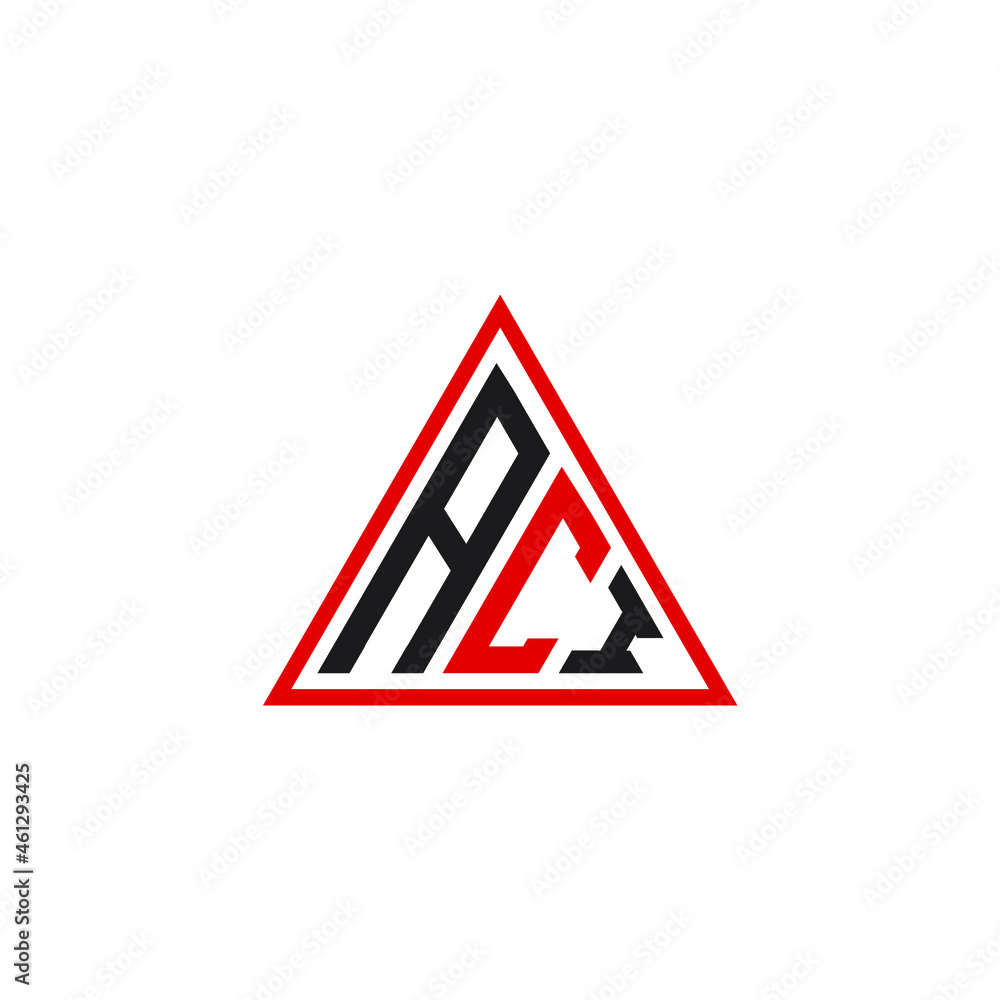ACI letter logo design on white background.ACI creative initials letter ...