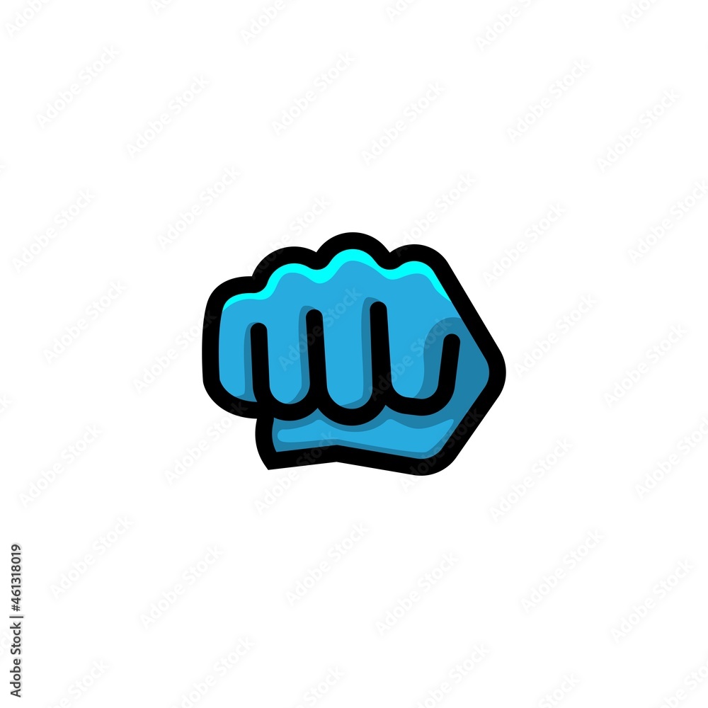 vector punch modern logo design Stock Vector | Adobe Stock