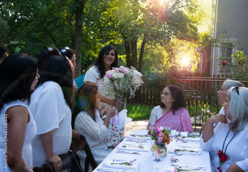 Woman celebrating Stock Photo | Adobe Stock