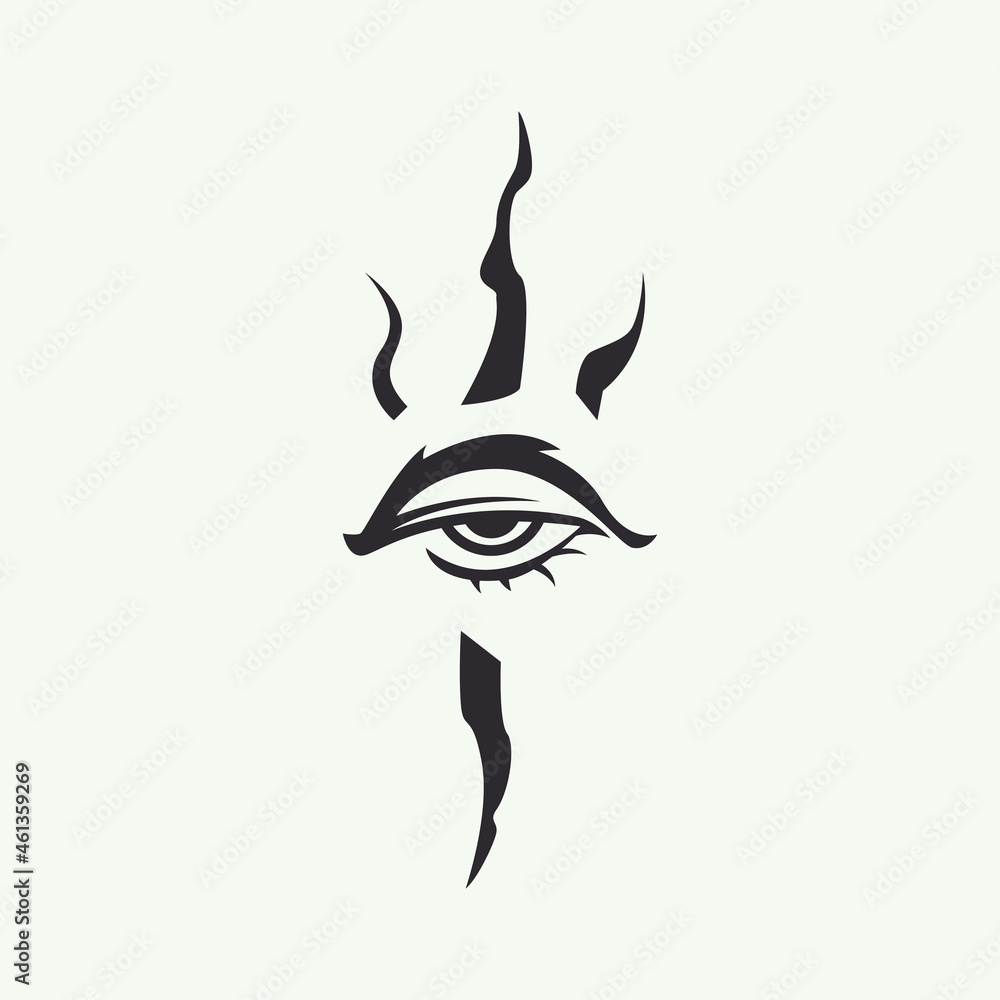Hermaeus Mora Symbol from The Elder Scrolls Vector Illustration Stock ...