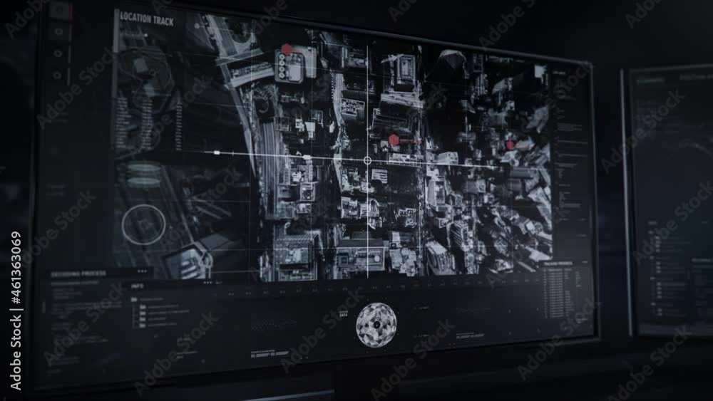 Military Mission is tracking the target position of the enemy army ...