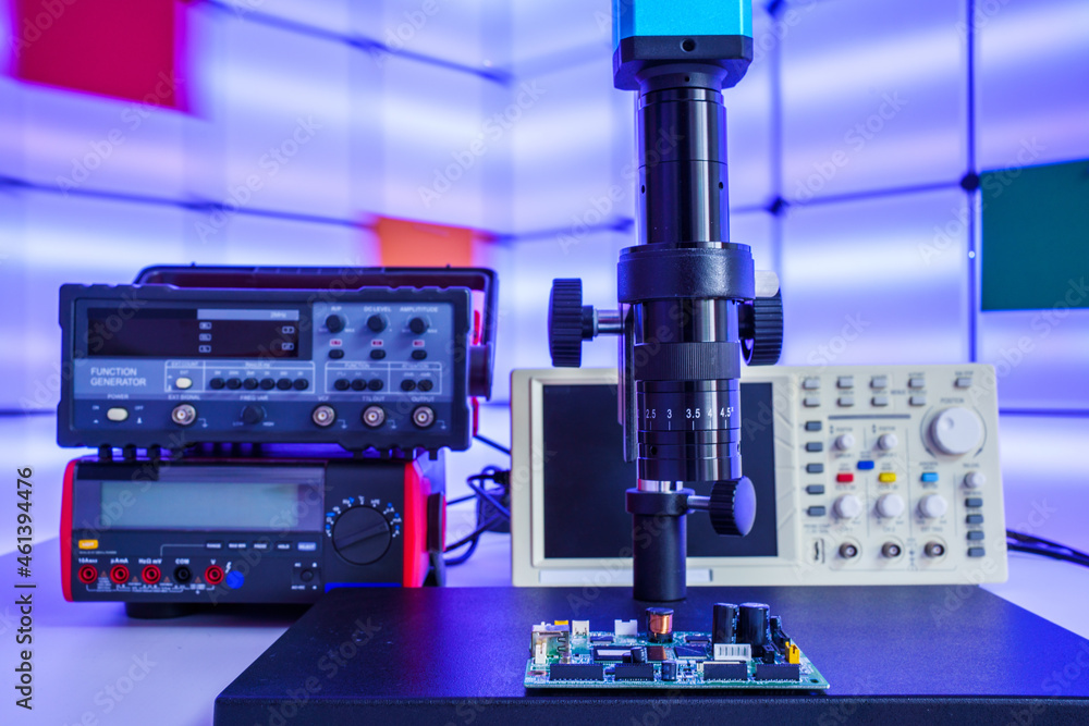 Automated control of printed circuit boards. Control of chip mounting ...