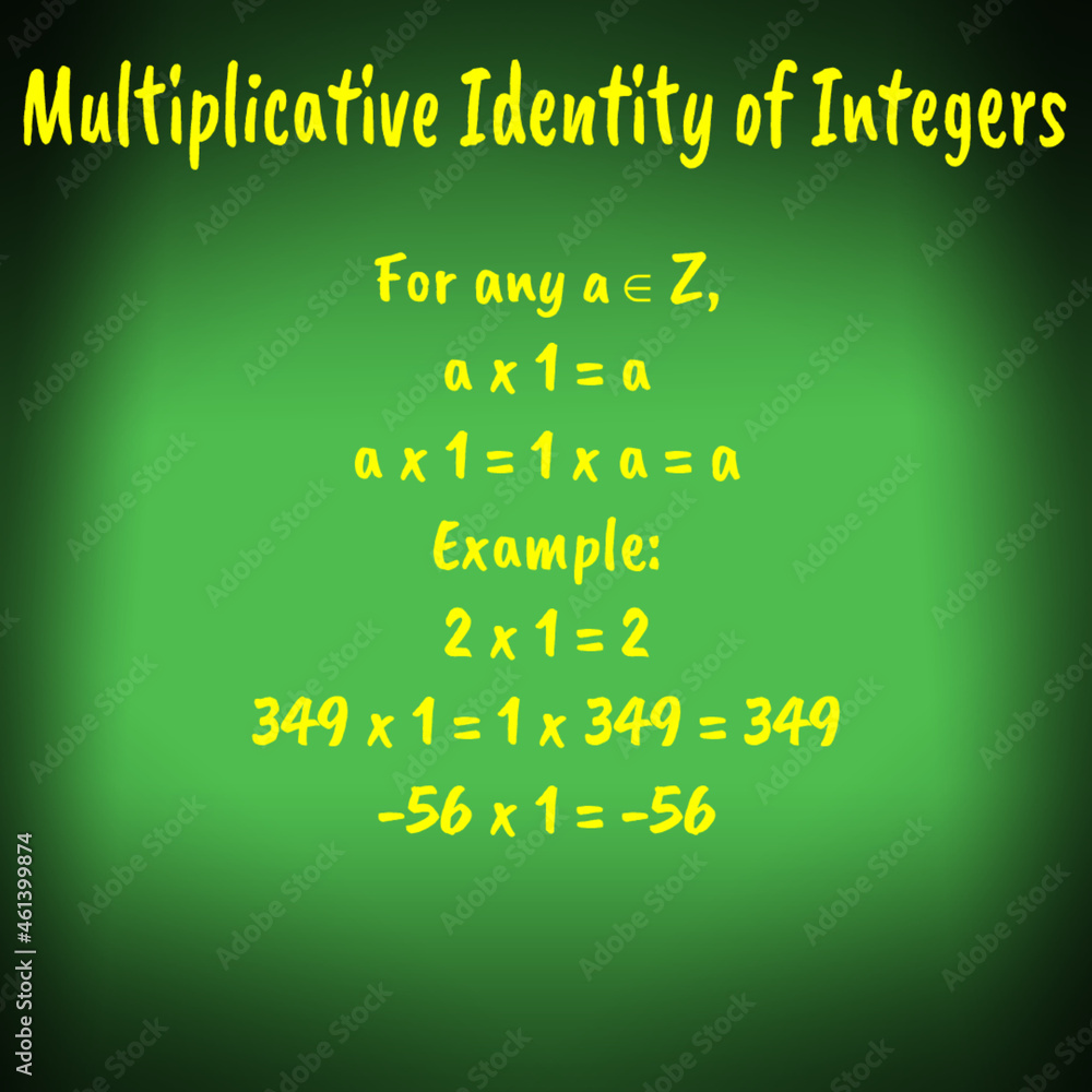 Multiplicative Identity