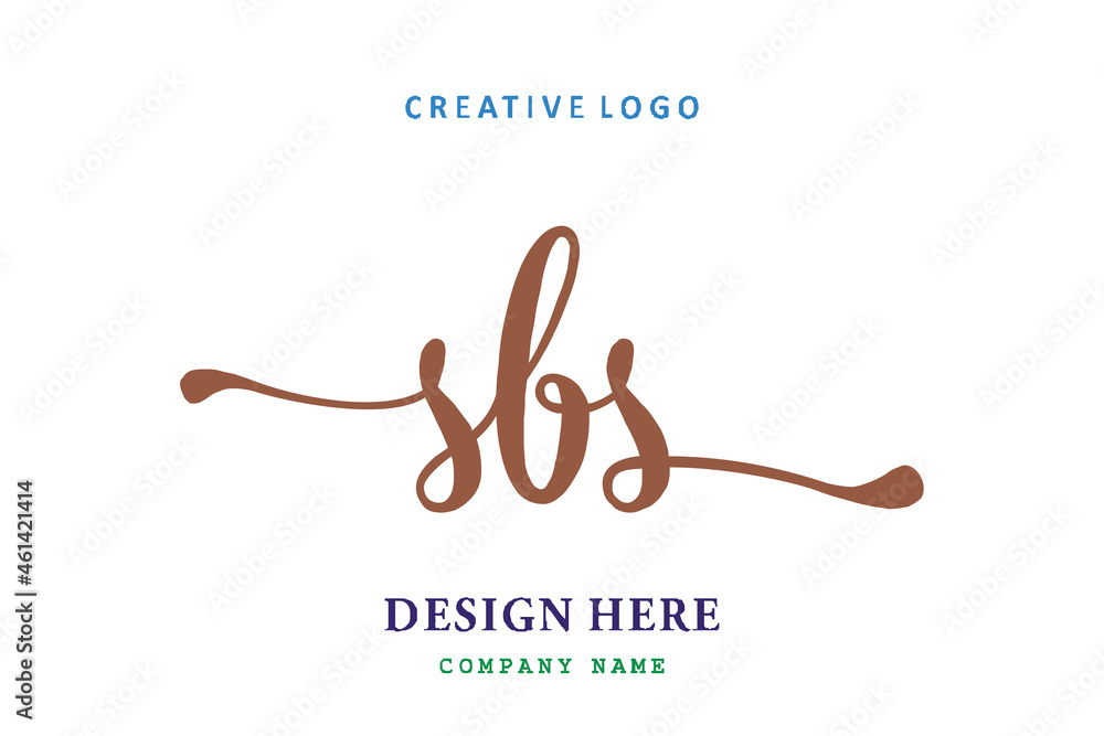 SBS lettering logo is simple, easy to understand and authoritative ...