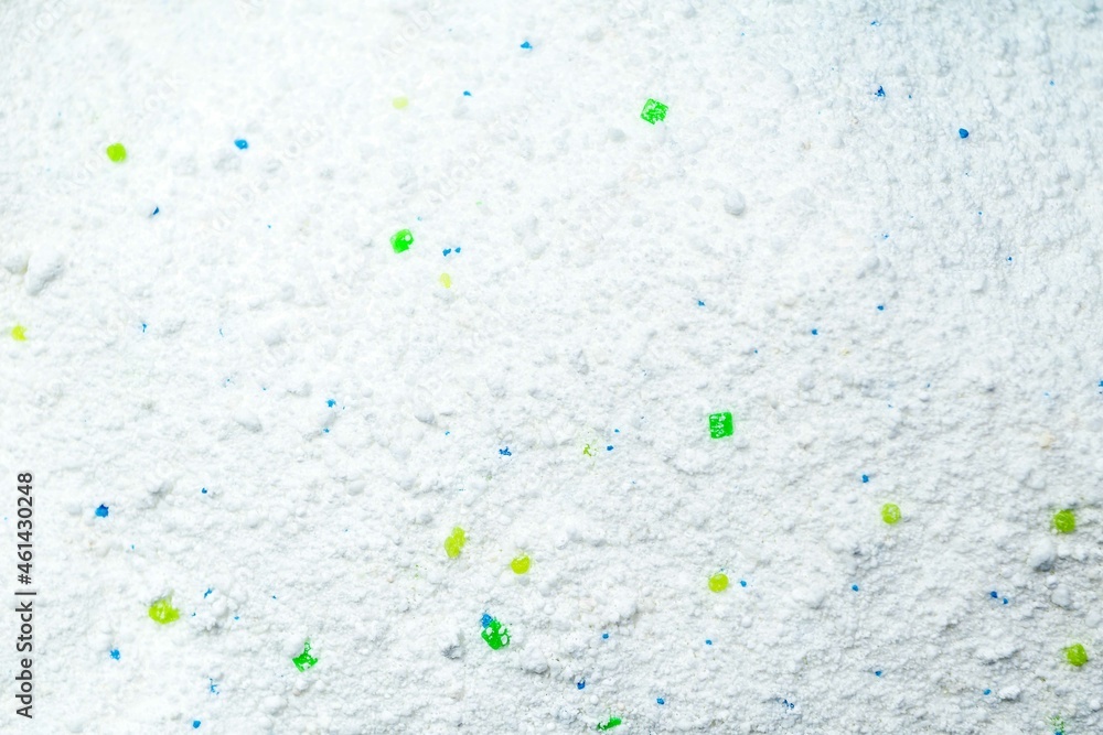 Detergent powder - Soap white texture for washing machine. Macro of a ...