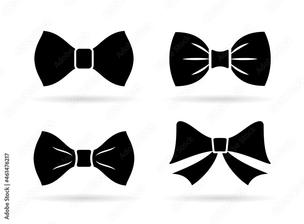 Bow tie vector icon Stock Vector | Adobe Stock