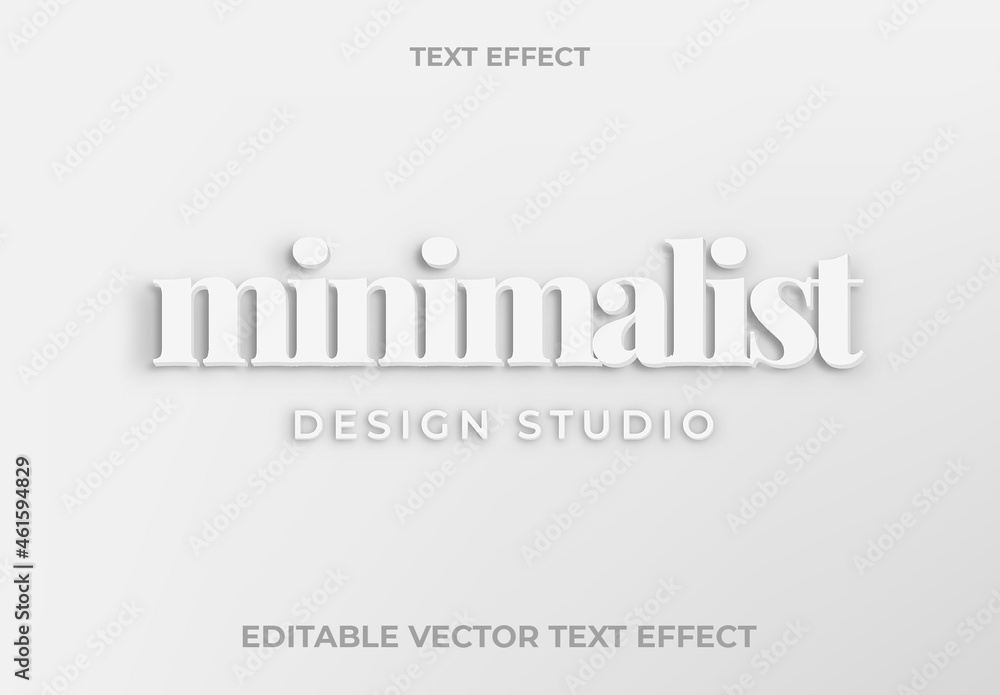Editable Business Logo with Minimalist Word Stock Template | Adobe Stock