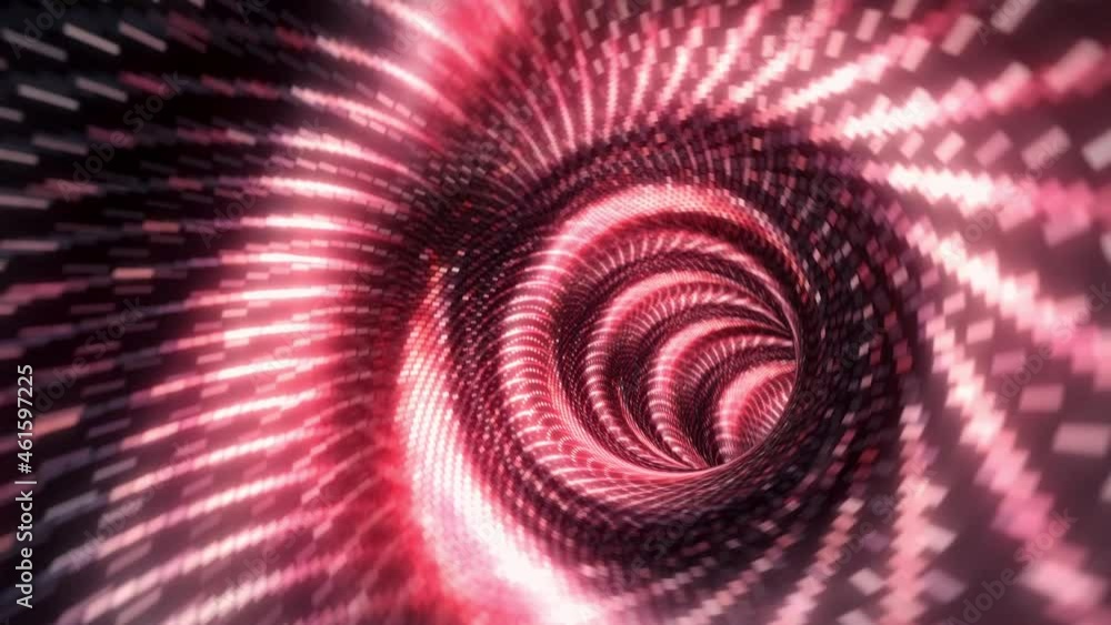 Abstract mesh glow red futuristic glowing flying lines motion and ...