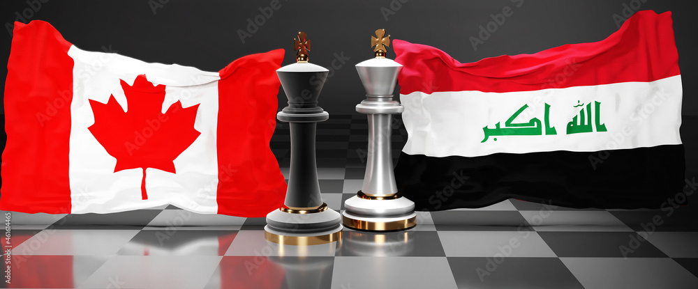 Canada Iraq summit, fight or a stand off between those two countries ...
