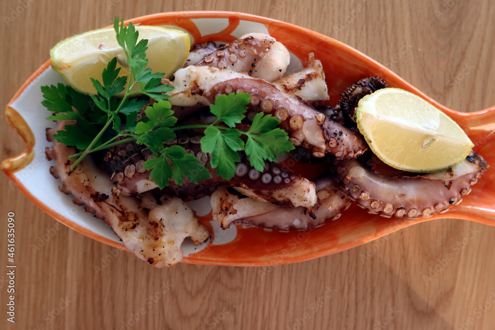 Photo & Art Print Polpo alla brace, MPaola