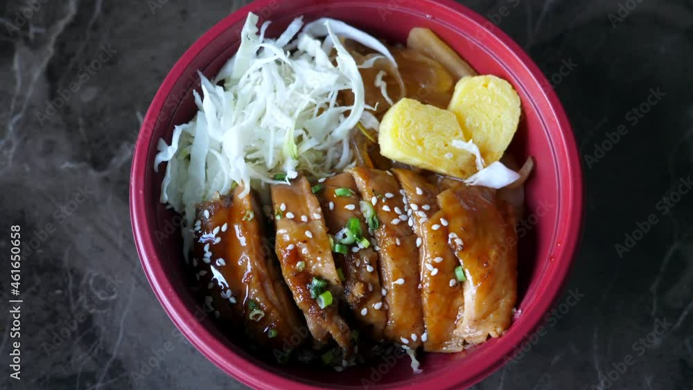 Ready to Eat Food Delivery, Fried Chicken Teriyaki Sauce, Japanese ...