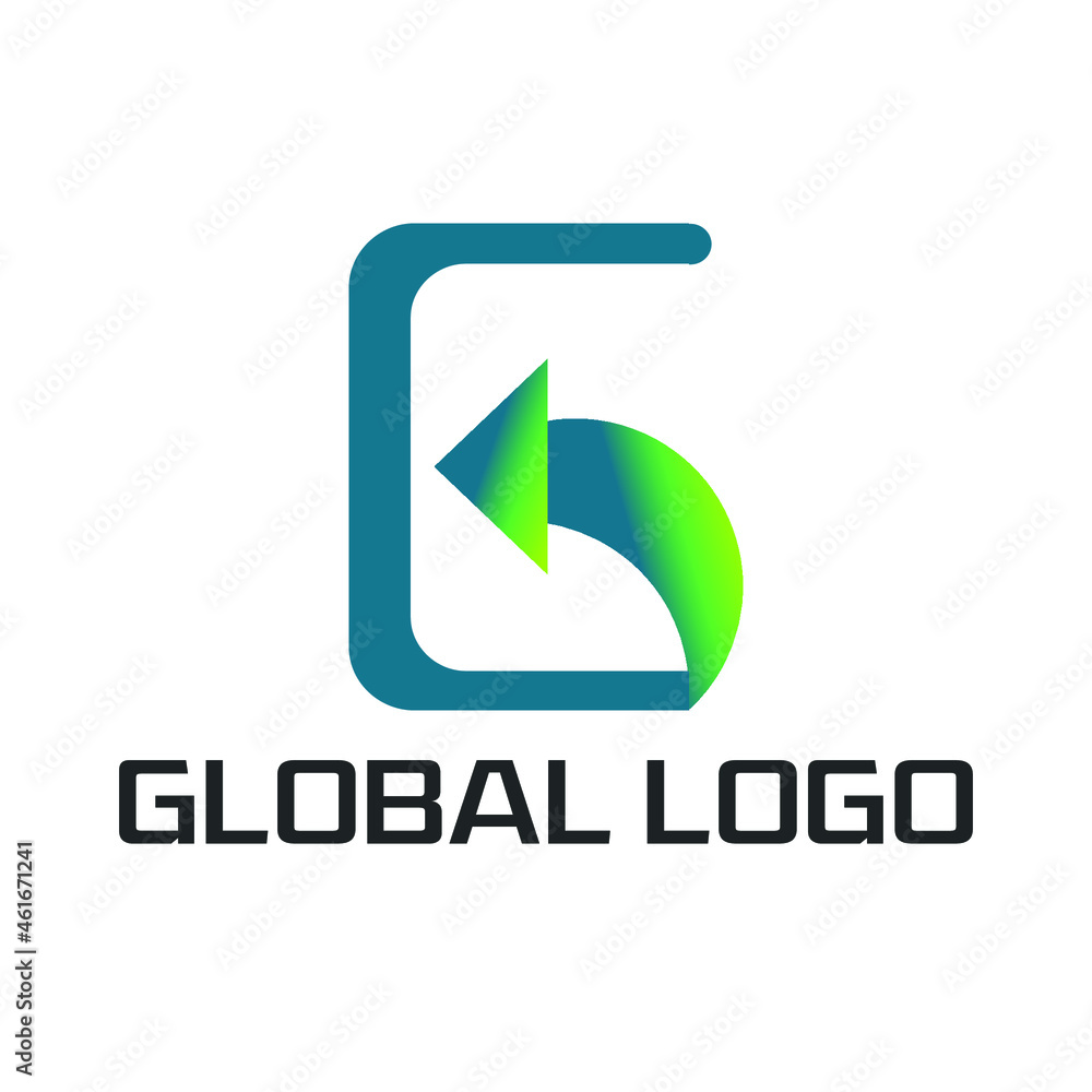 Global or international g letters logo design its trending design for ...