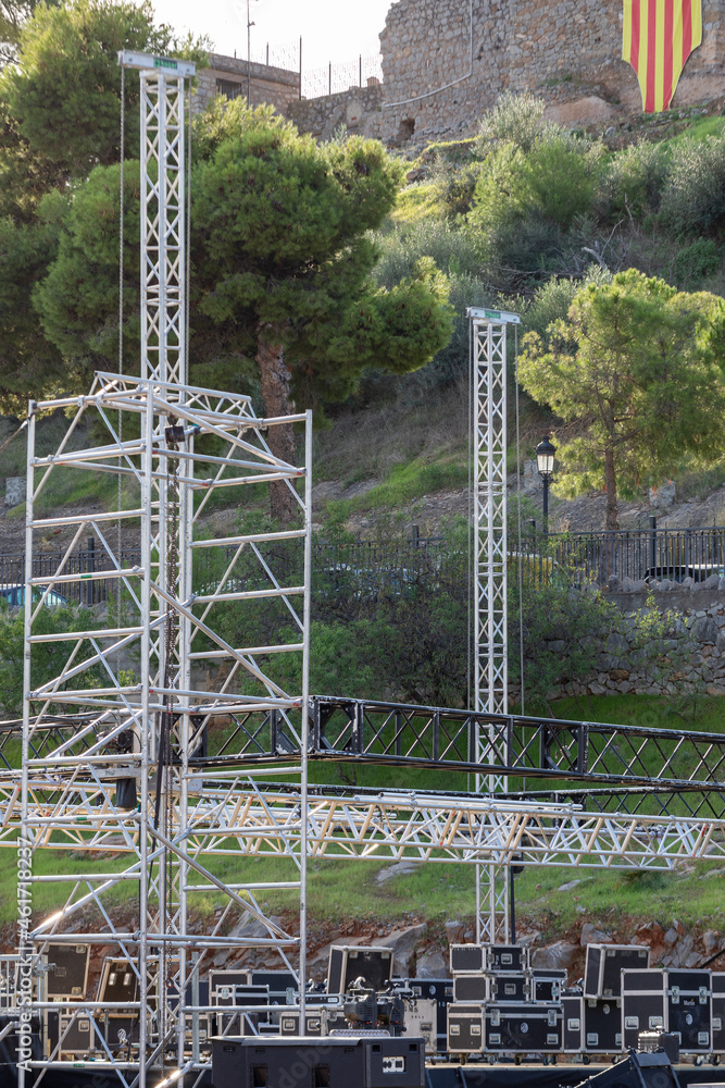 Concert Setup Stock Photo | Adobe Stock