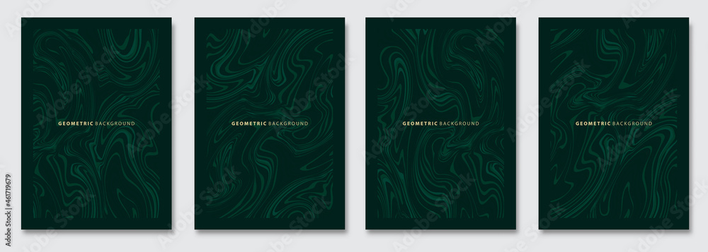 Vector abstract background, dark subtle creative wave patterns, organic ...