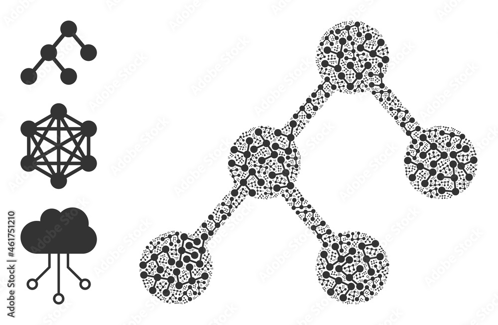 Itself Recursive Mosaic Binary Structure Vector Binary Structure