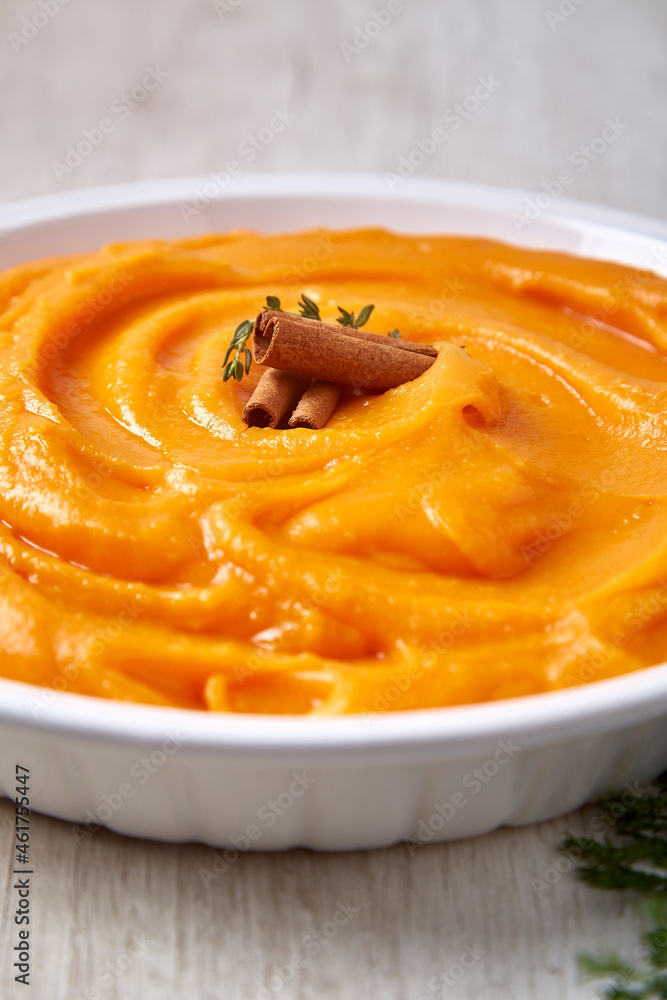 Pure de Camote Stock Photo | Adobe Stock