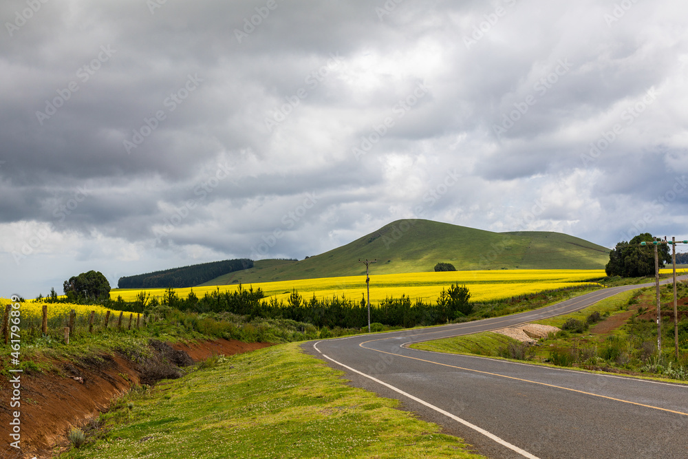 Kenyan Landscapes Roads Highway Mountains Hills Beautiful Nature ...