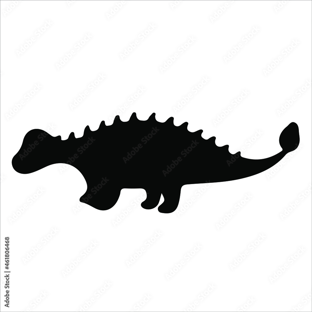 Dinosaur icon isolated on white background. Dinosaur icon simple sign ...