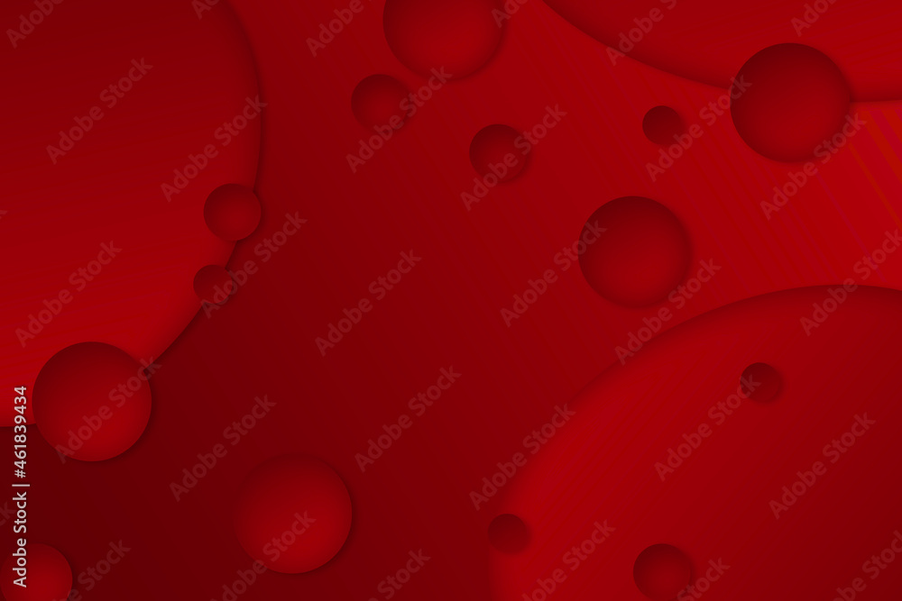 3d Texture Gradient Abstract Red Color Bubble Background Stock ...