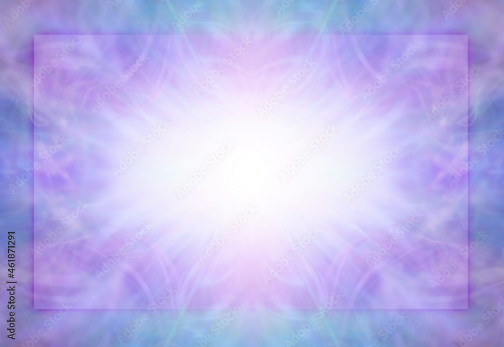 Healing theme Award Diploma Certificate Template - a central white ...