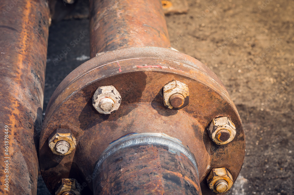 Weld pipe joints made by manual arc welding,Closed up connecting pipe ...