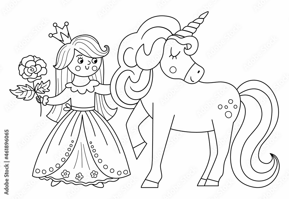 Princess Crowns Coloring Pages