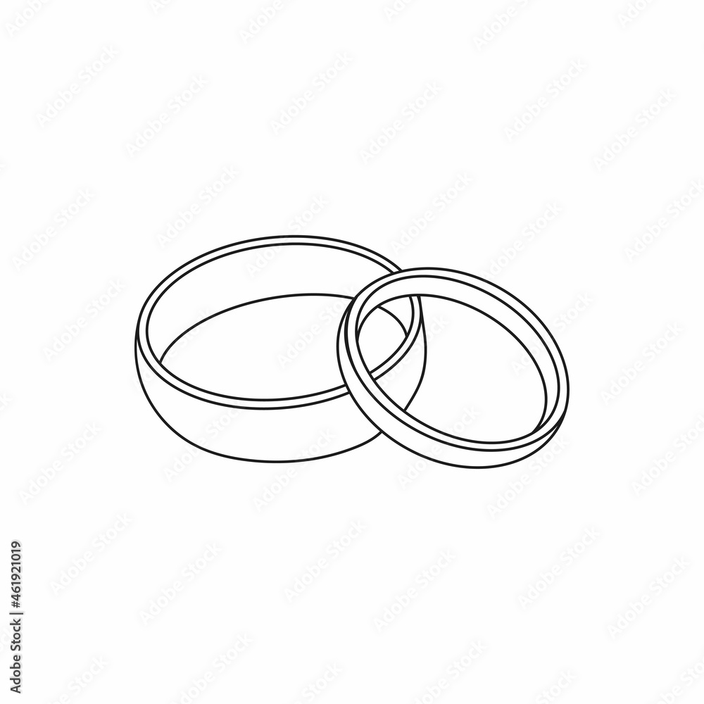 Drawing, engraving, ink, line art, linear, vector illustration pair of ...