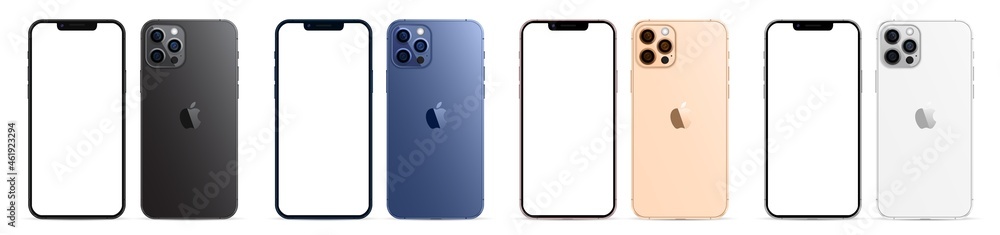 Kiev, Ukraine - October 04, 2021: Apple iPhone 13 pro / pro max in ...