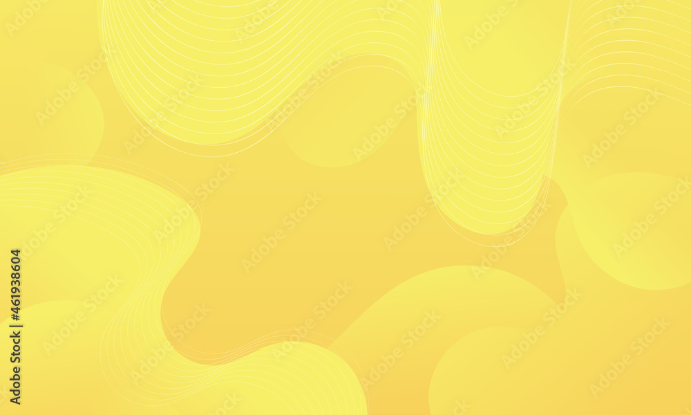 Abstract yellow geometric background. Modern background design ...
